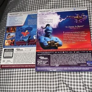 Disney | Media | New Disney Aladdin Movie Bundle Includes Dvd Blu Ray ...